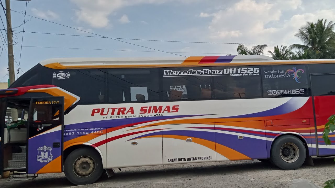 Wow🔥JAM MEPET BUS PUTRA PAIMAHAM DAN PUTRA SIMAS,SALING KEJAR DI LINTAS ...