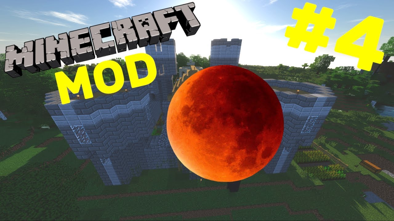 LUNE DE SANG ! Minecraft mod #4 - YouTube