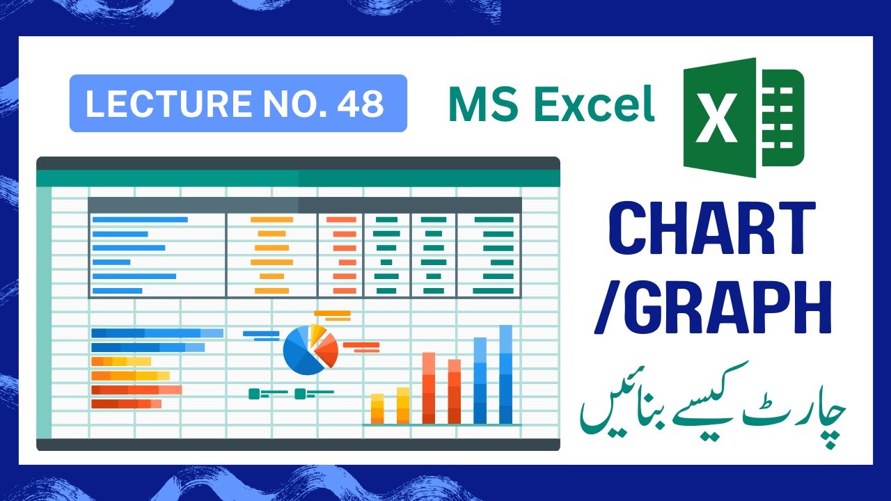 Ms Excel Charts And Graphs How To Make A Chart In Excel Hindiurdu Lecture 48 Youtube