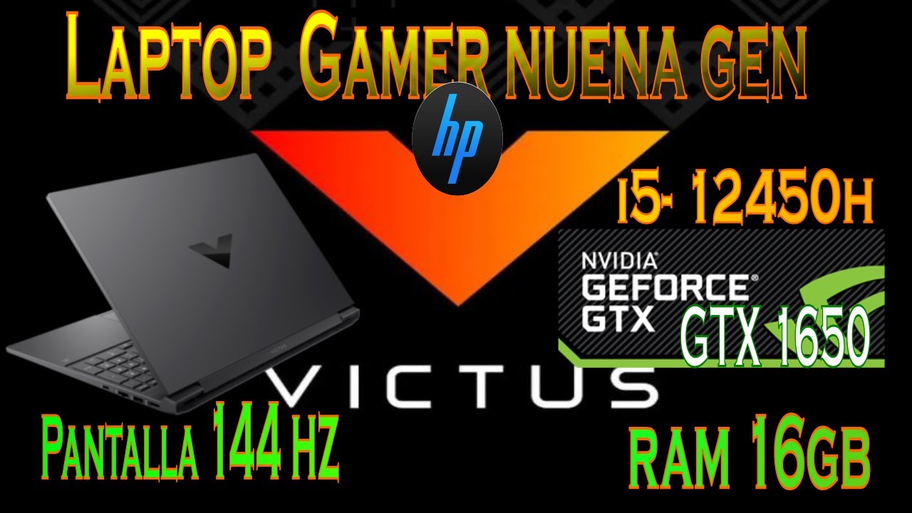 Review HP - Victus 15.6" FHD 144Hz Gaming Laptop - Intel Core i5-12450H ...