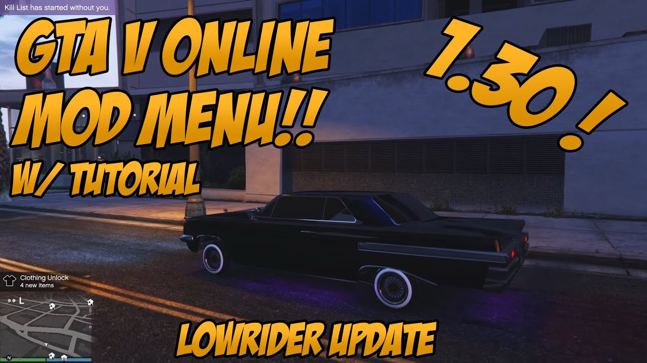 GTA 5 ONLINE 1.30 | INFAMOUS MOD MENU w/ TUTORIAL & DOWNLOAD - YouTube