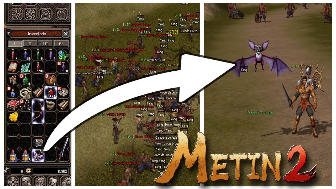 Mascota de botines GRATIS | Mascota que recoge sola | METIN2 - YouTube