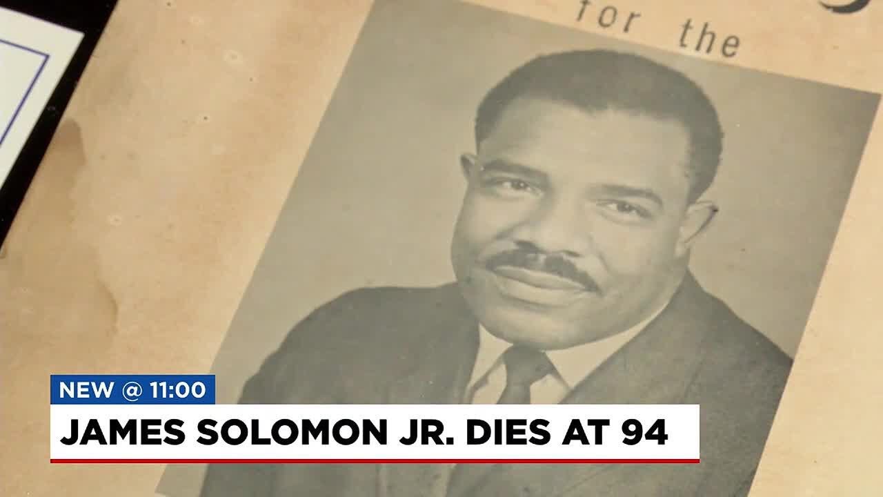 James Solomon Jr., civil rights pioneer, dies at 94 - YouTube