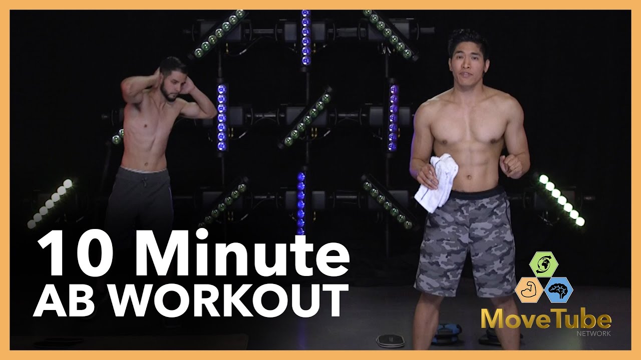 10 Minute Ab Workout with Cesar Cipriano - YouTube