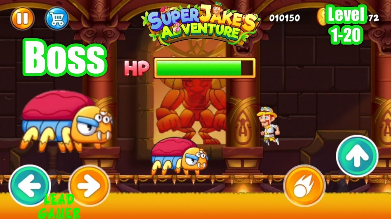 Super Jake's Adventure Level 1-20 #gameplay #gaming #games - YouTube