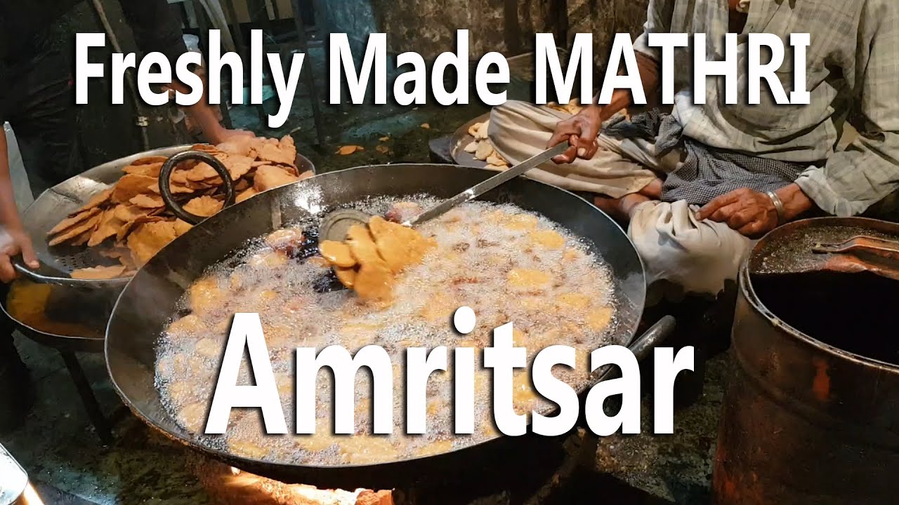 Amritsari Mathree | Freshly made Mathri - YouTube
