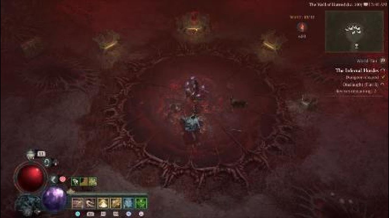 Rogue tank/barrage build, deets at end. Diablo 4 T8 hordes - YouTube