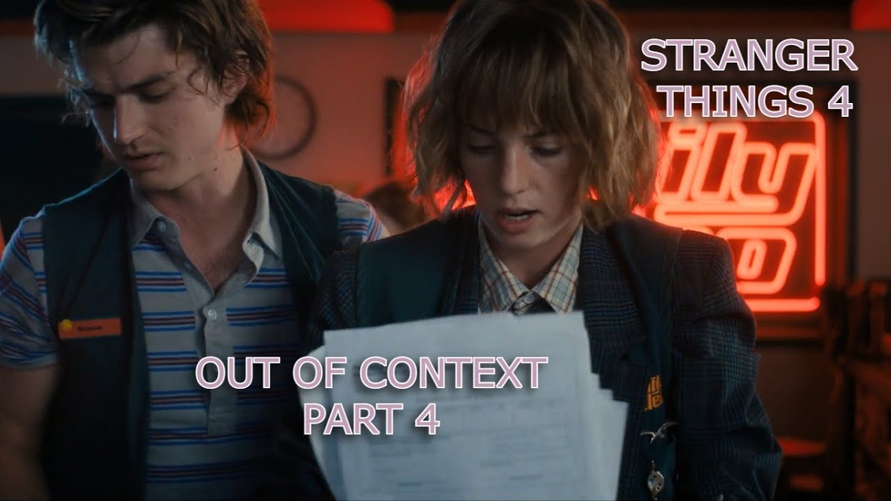 stranger things 4 out of context once again for 3 minutes + part 4 ...