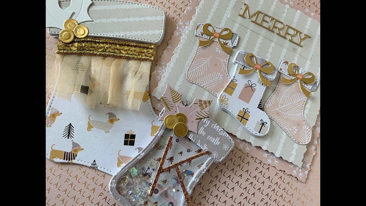 KSCRAFT | DT Project Share | Christmas Stocking - YouTube
