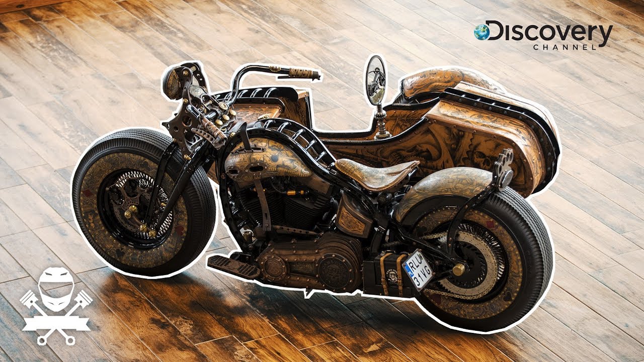 Behemoth, motocykl "Alien" i amerykański Chopper? Motobanda odwiedza ...