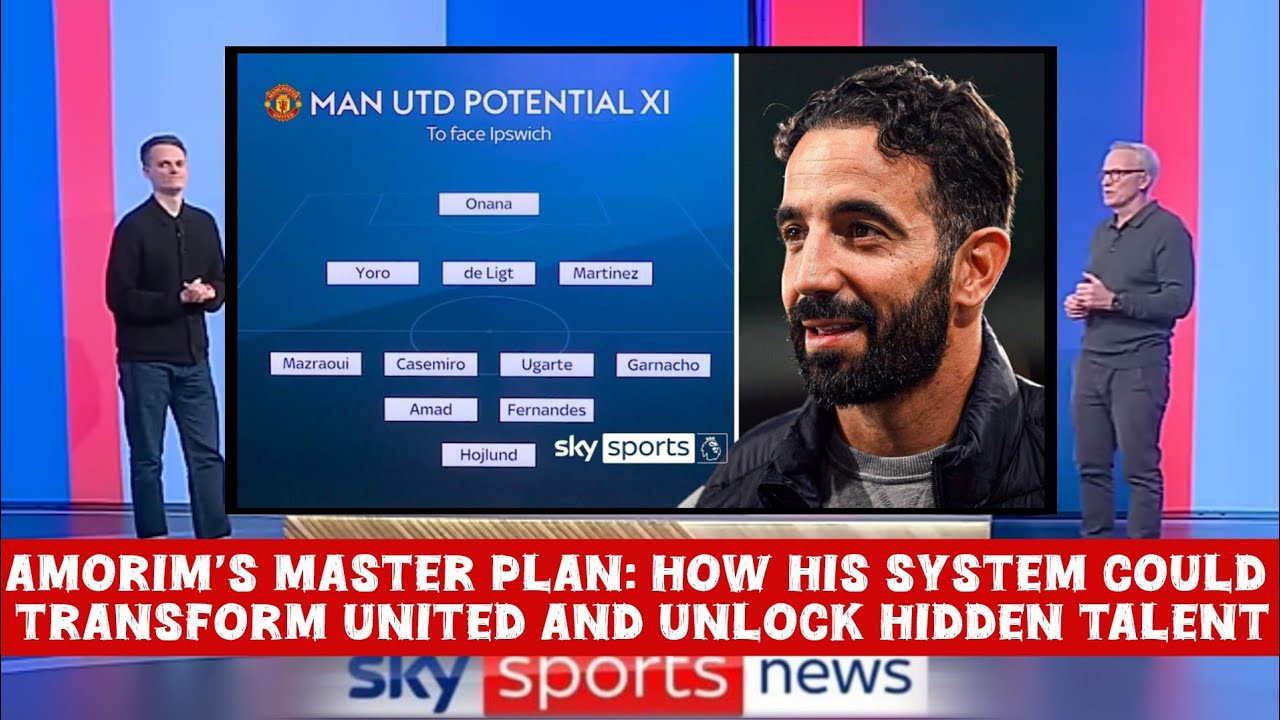 🚨RUBEN AMORIM'S MASTER PLAN: HOW HIS SYSTEM COULD TRANSFORM MAN UNITED ...