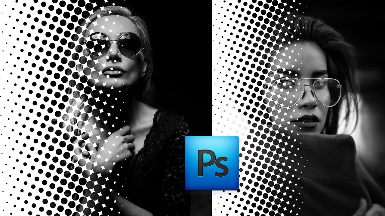 Color Halftone Effect in Photoshop I 2 Min Tutorial I @satishkgraphics ...