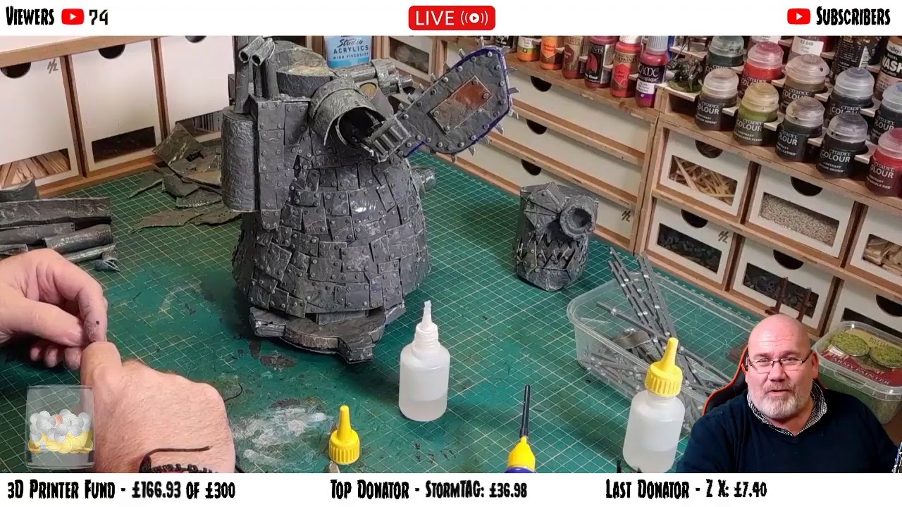 How To Make an Ork Stompa out of Warhammer 40k Sprues - Part #6 Final ...