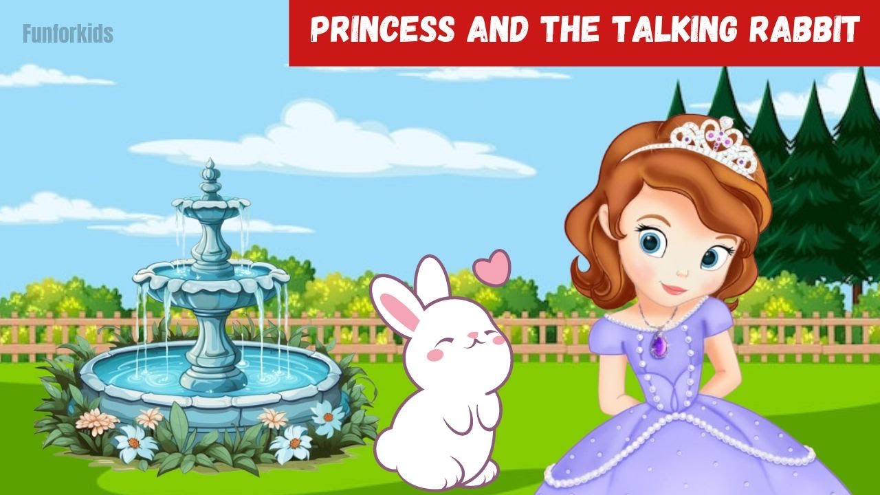 Princess And The Talking Rabbit || Bedtime Story || Funforkids - YouTube