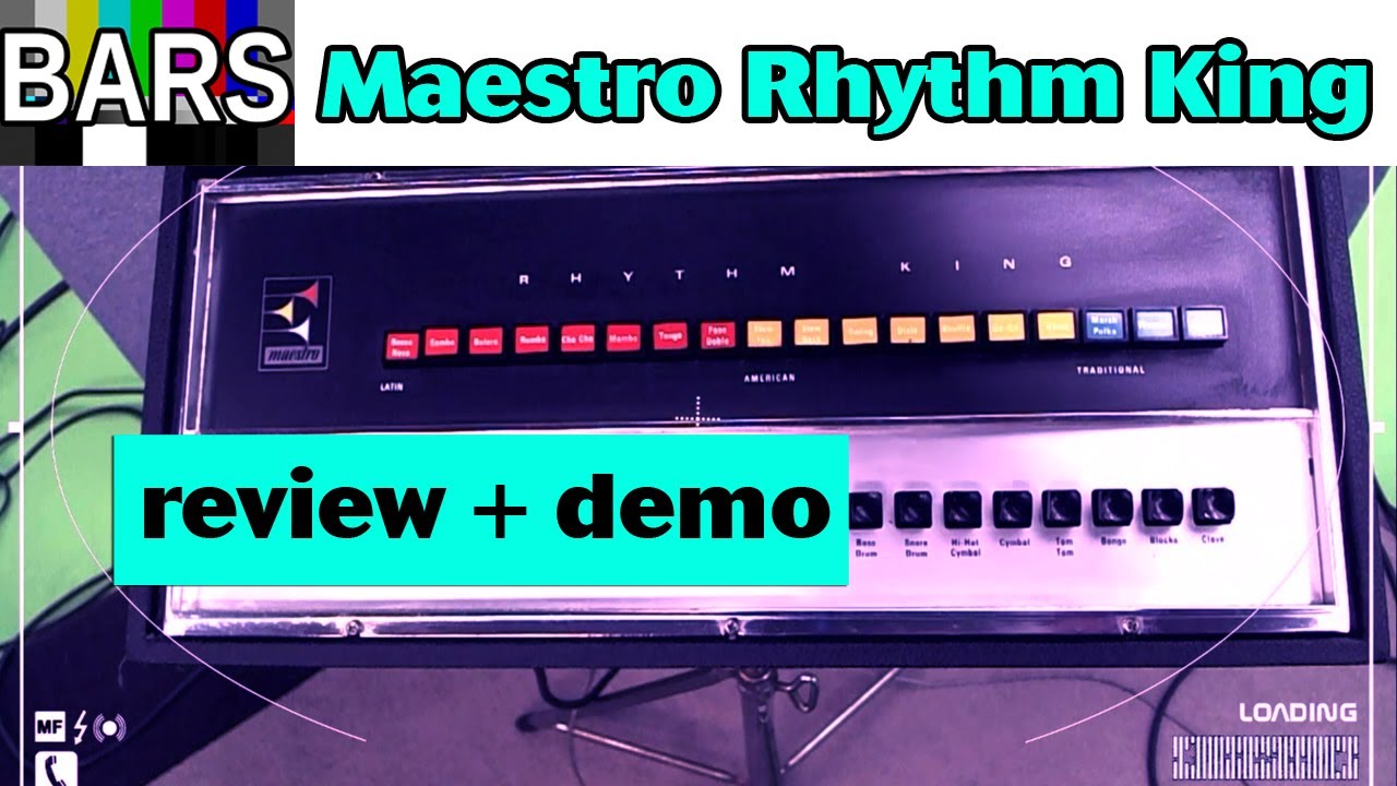 BARS | Introducing the Maestro Rhythm King | Demo, Review, + Jam - YouTube