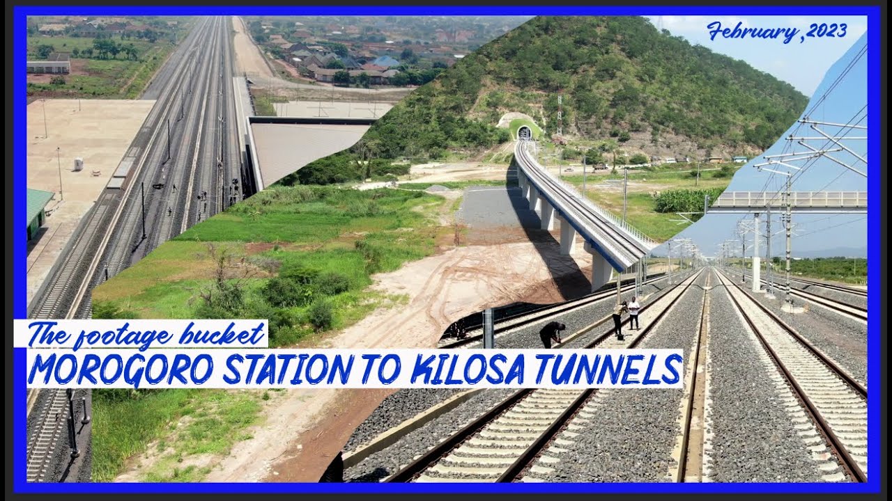 FOOTAGE BUCKET: MOROGORO TO KILOSA SGR DRONE FOOTAGES FEB, 2022. - YouTube