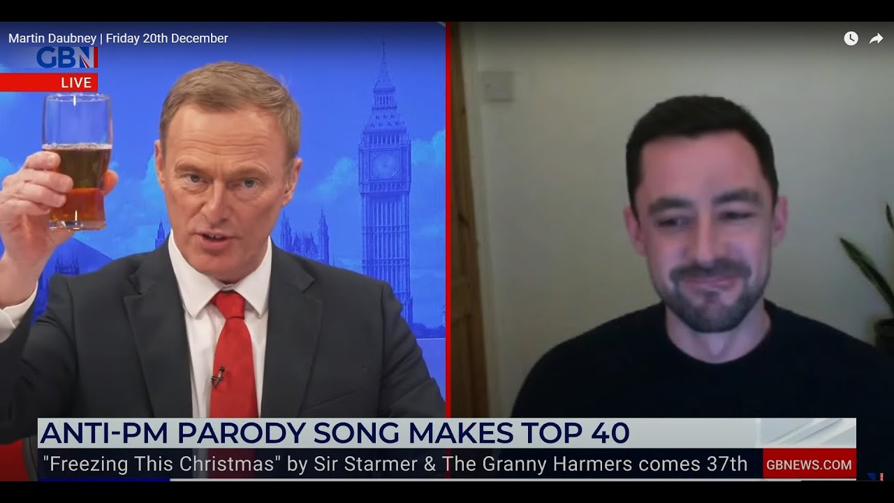 Freezing This Christmas (Parody Song) Hits The UK CHRISTMAS TOP 40 ...