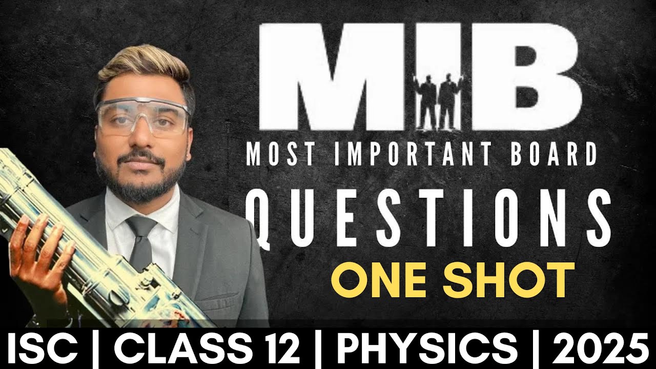MIB | Most Important Board Questions in One Shot | ISC Class 12 | Arjun ...