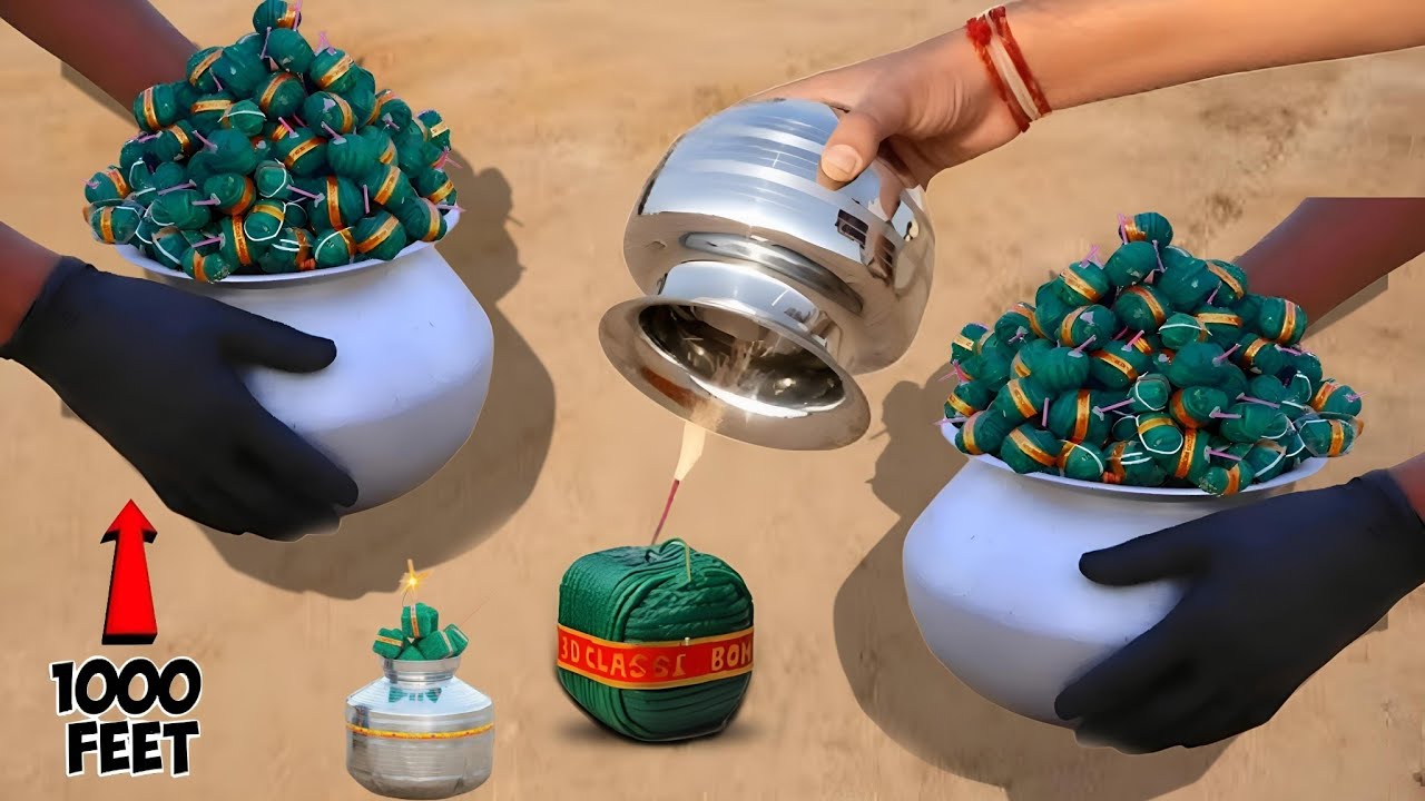 2400000 Firecrackers Were Put Into The Snake 🐍 at One Time || Diwali ...