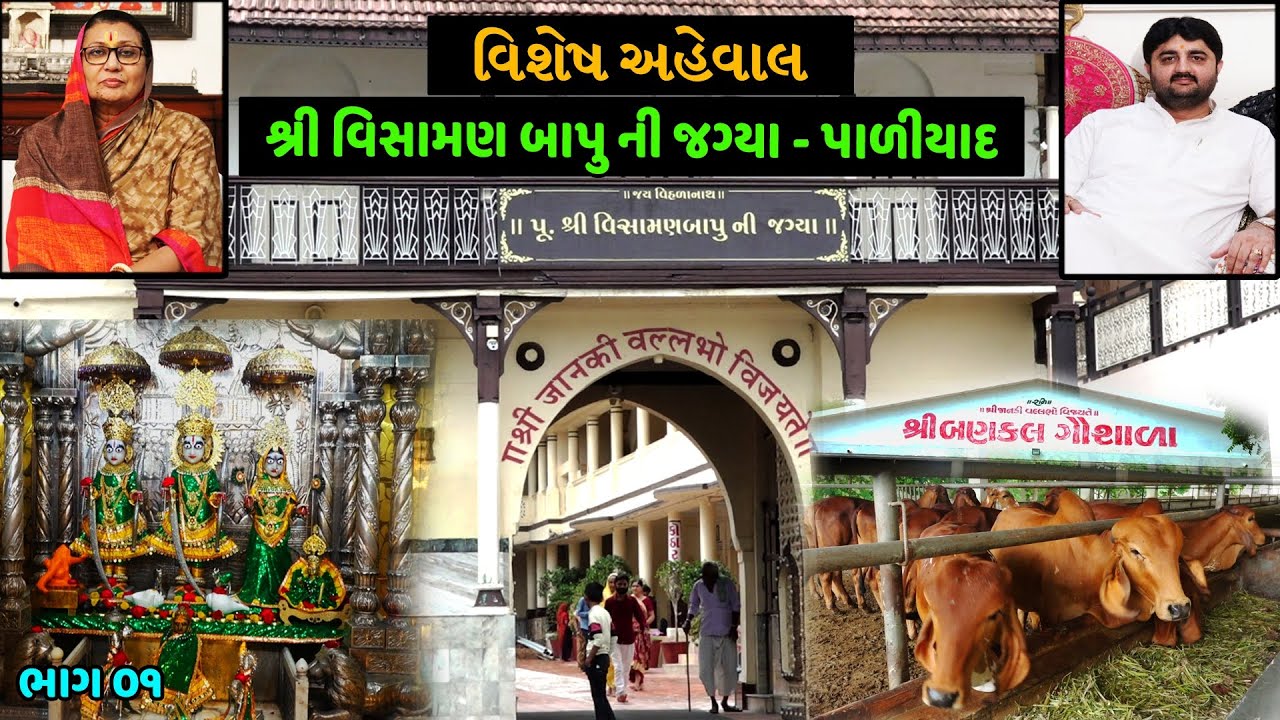 શ્રી વિસામણ બાપુ ની જગ્યા - પાળીયાદ વિષે વિશેષ અહેવાલ || Paliyad ...