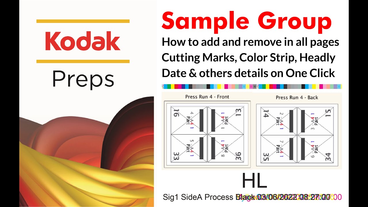 18 Sample Group Master Setting - Kodak Preps - Urdu & Hindi | Ai - YouTube