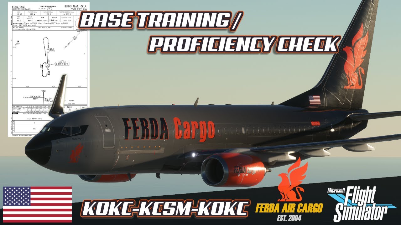 MSFS PMDG 737 Base Training / Proficiency Check | Touch & Go's w/ USAF ...