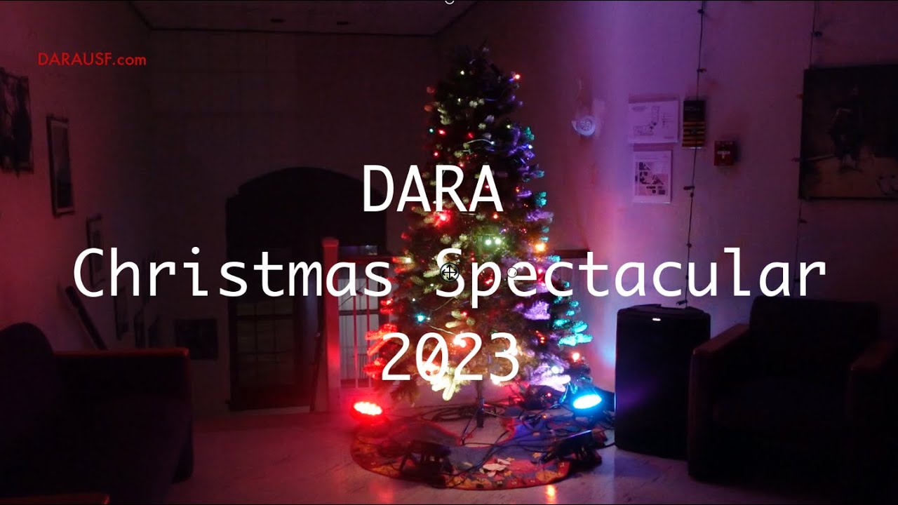 DARA Christmas Light Show 2023 - YouTube