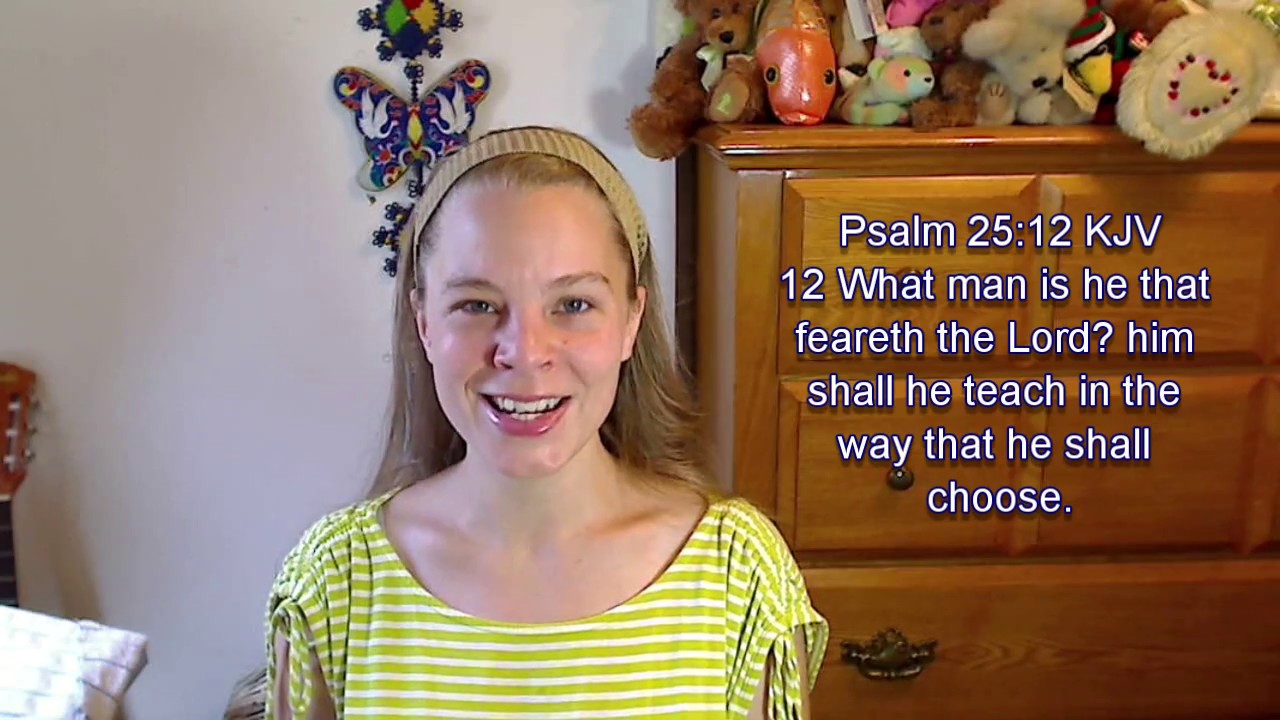 Psalm 25:12 KJV - Divine Guidance - Scripture Songs - Psalm 25:12 ...