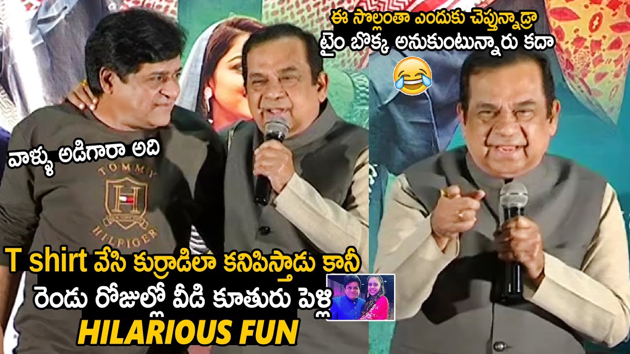 Brahmanandam Hilarious Fun With Ali @Andaru Bagundali Andulo Nenundali ...