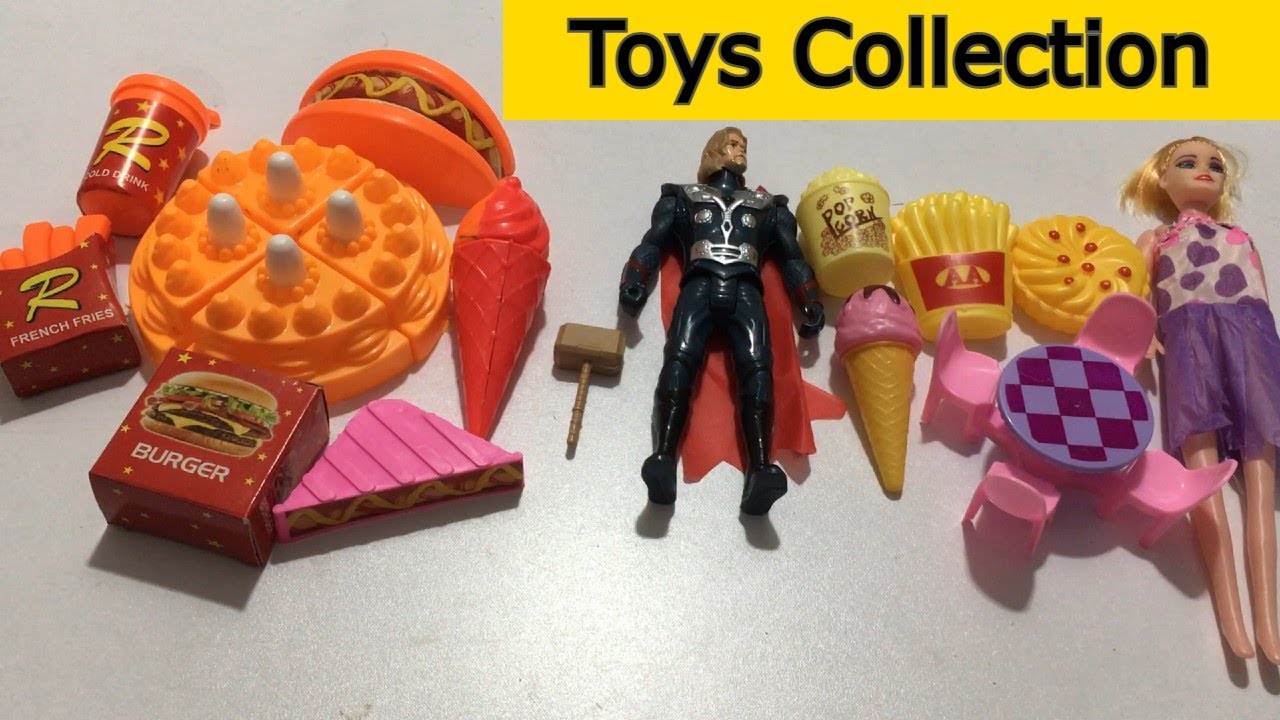 Latest toy Collection | Avengers Endgame Thor | Pizza Party set | Food ...