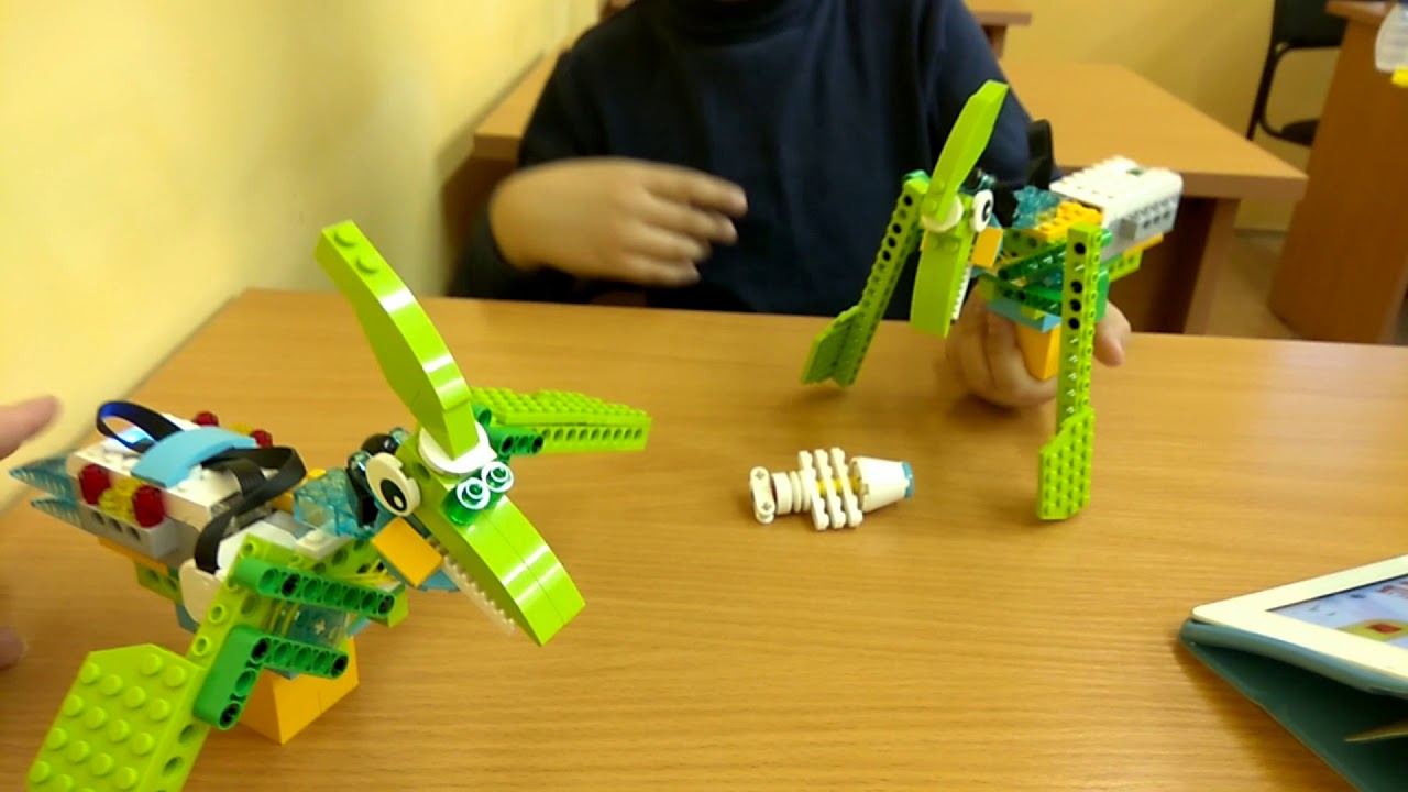WeDo 2.0. Птеродактили - YouTube