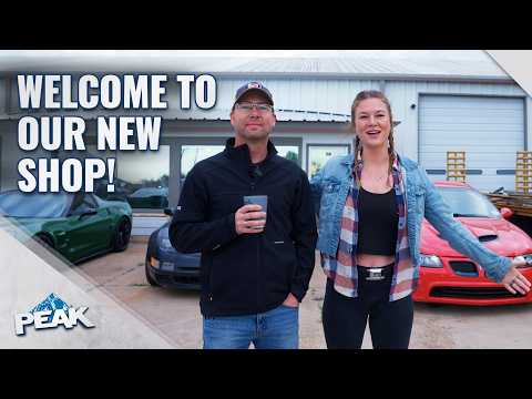Inside the Massive NEW Flying Sparks Garage Shop! (8,000 Sq Ft Tour) | PEAK Auto