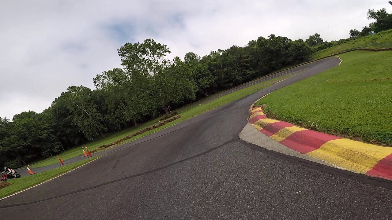 Grom first session Sandy Hook Speedway - YouTube