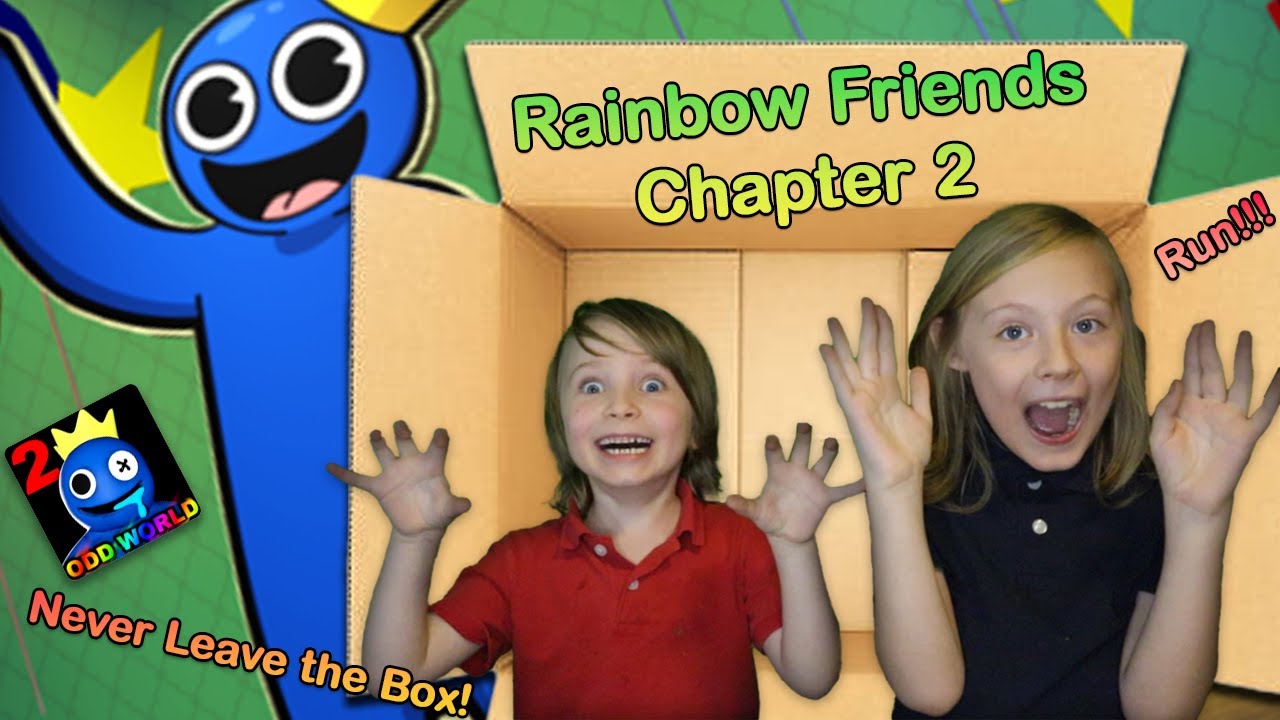 Rainbow Friends, Chapter 2. Part 2! Never Leave the Box! - YouTube