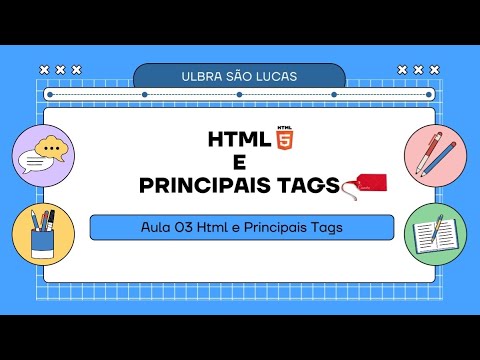 Curso de HTML/CSS: Aula 3 - HTML e Principais Tags - YouTube