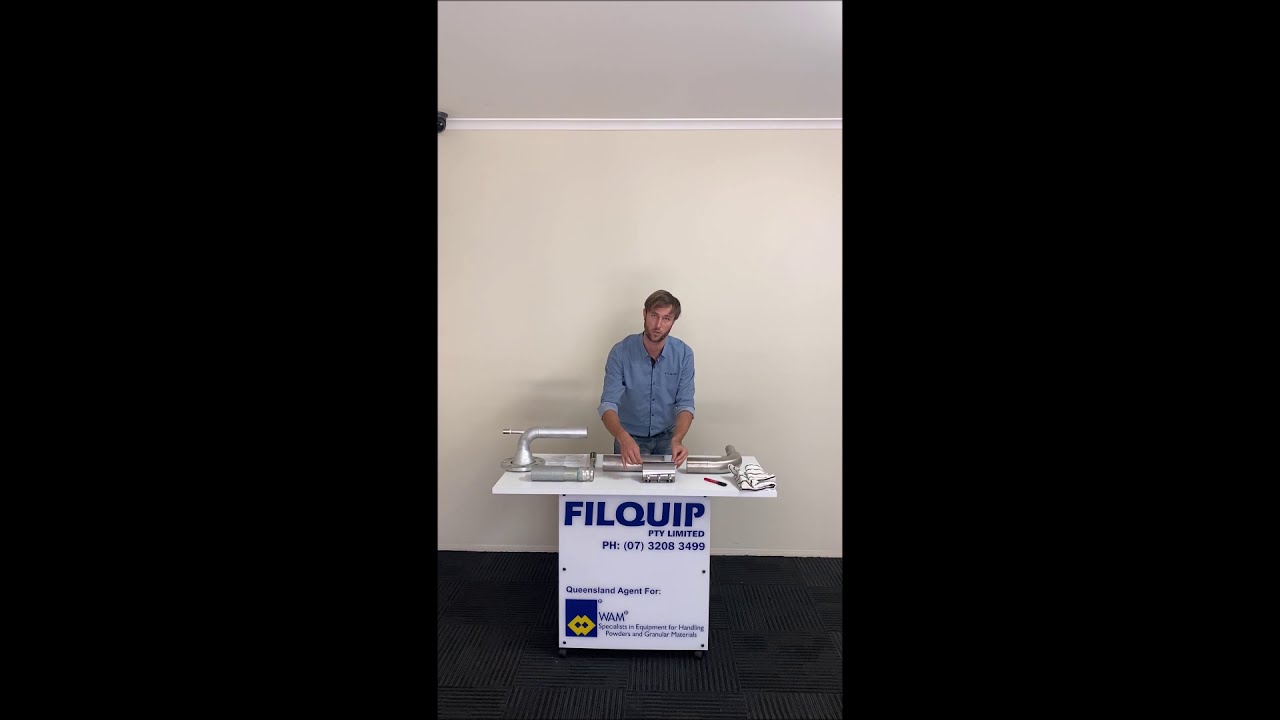 Eurac Pipe Clamps and Tube Clamps Installation Example - Filquip - YouTube