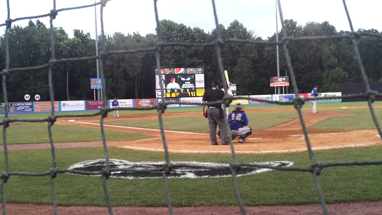 Granden Goetzman Stand Up Triple Whole At Bat Hudson Valley Renegades ...