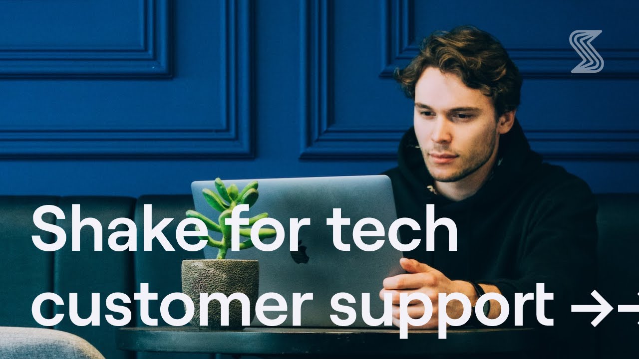 Shake for customer support - YouTube