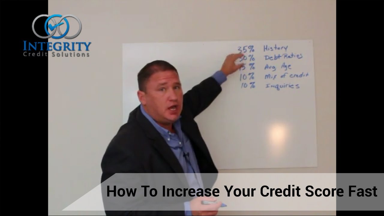 How To Increase Your Credit Score Fast - Integrity Credit Solutions ...