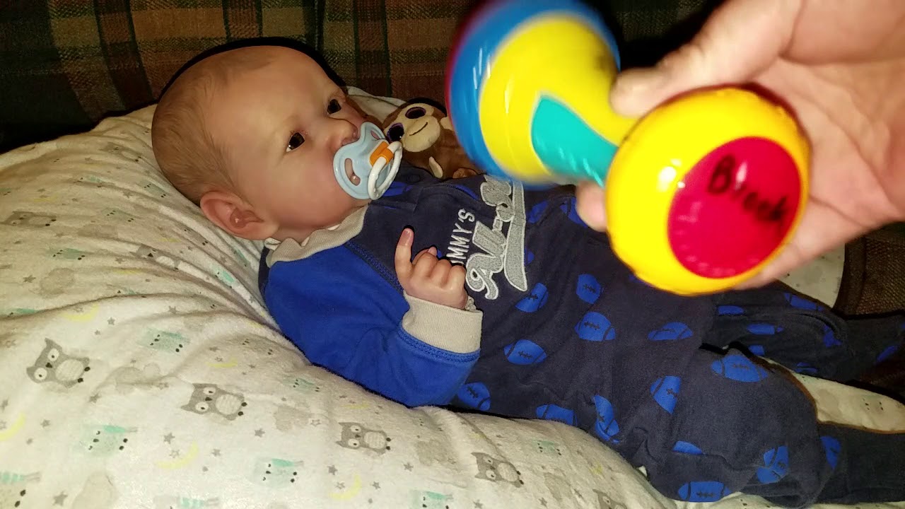 Reborn baby Nathan being Fussy and cute! Part 1 - YouTube