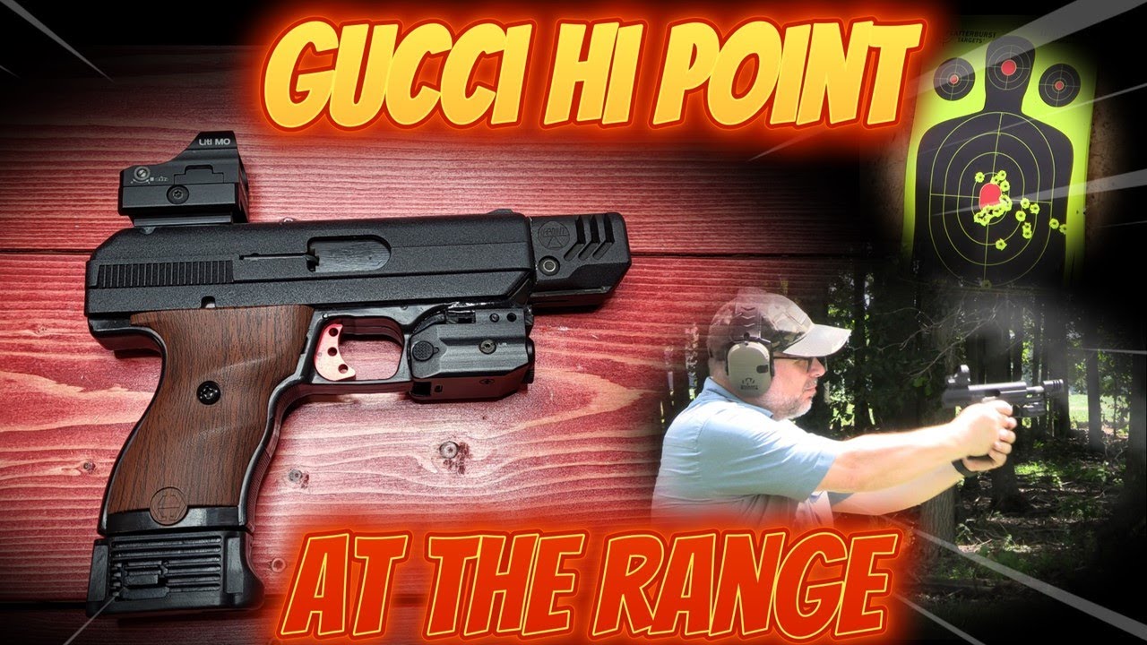Gucci Hi Point C9 Range Day - YouTube