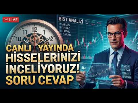 Borsada Haftanın İlk Günü! | Canlı Yayın Soru-Cevap #Borsa #Temettü #bist100