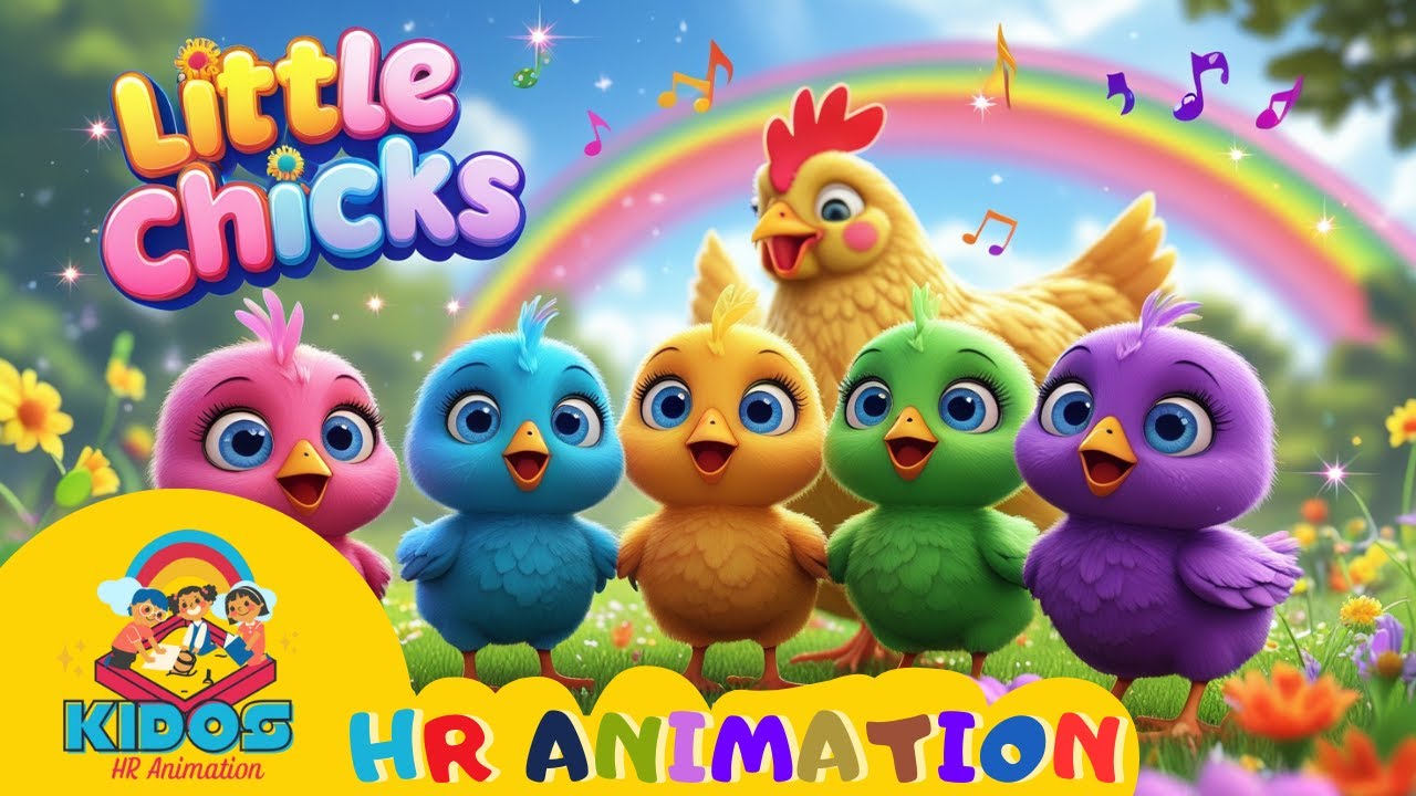 Choon Choon Little Chicks🐥 | Cartoon Poem for Kids | Nursery Rhyme ...