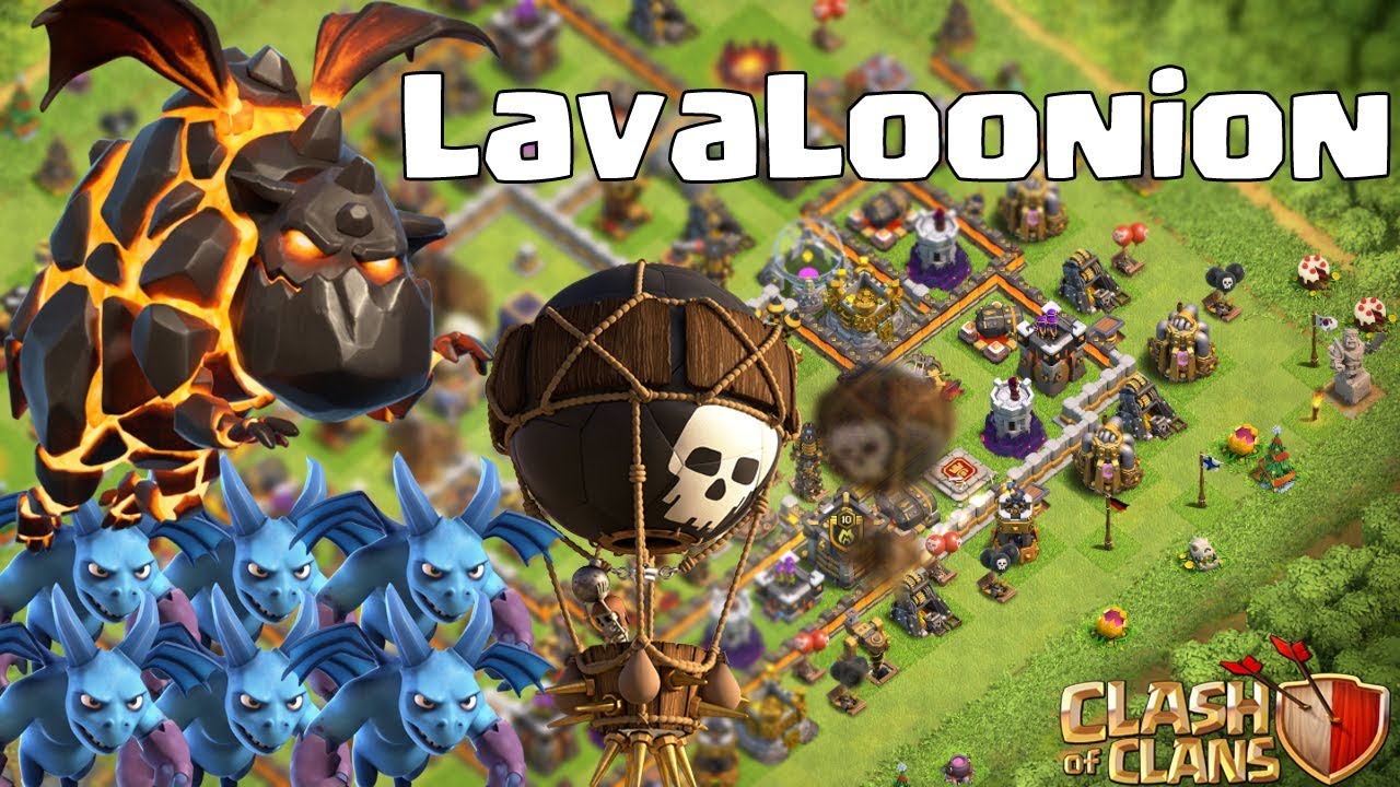 Clash of Clans ☆ LavaLoonion Power! - YouTube