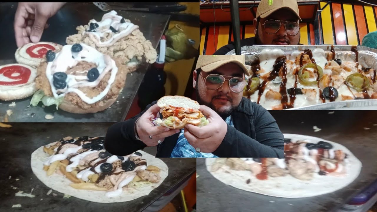 [Shah g Fast food] Street food of faislabad (part 2). zinger burger ...
