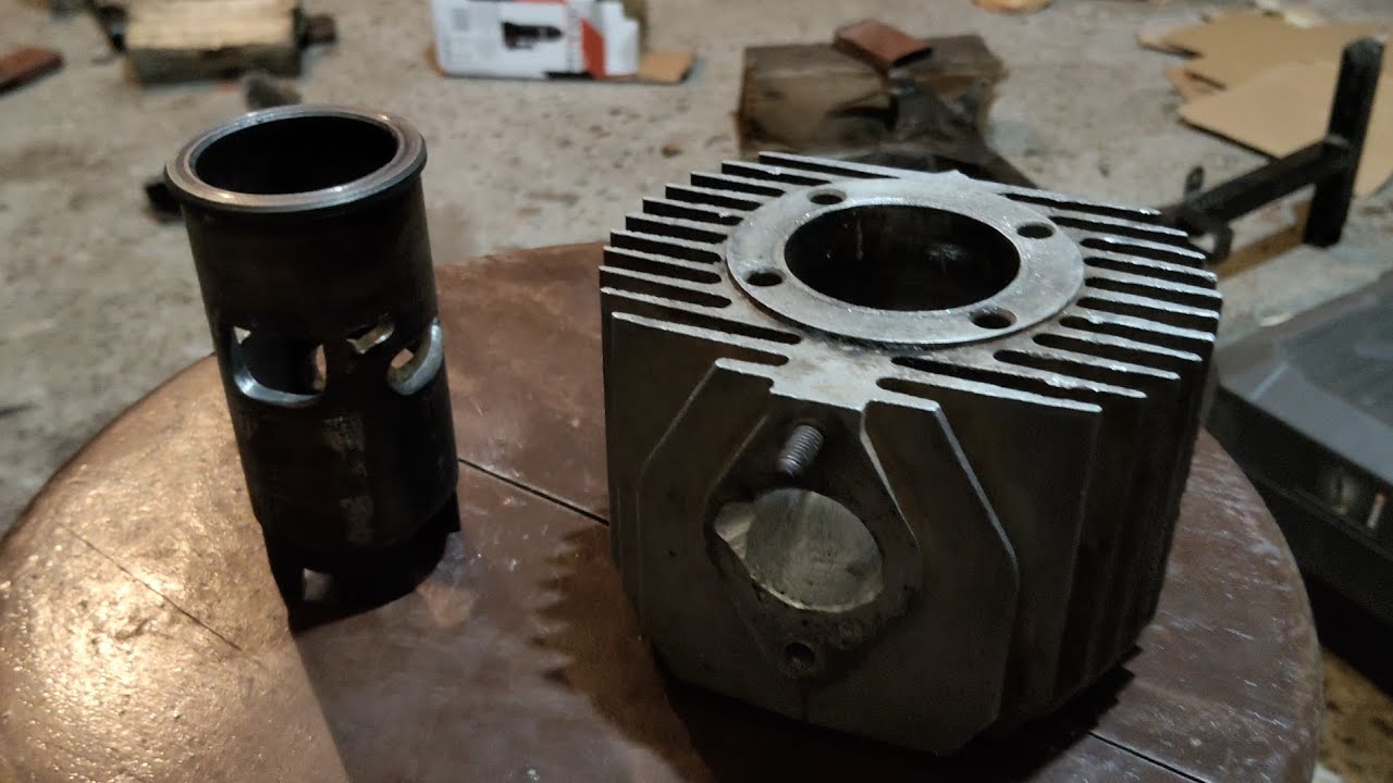Jawa 50 tuning Cylinder 50/2/3 - YouTube