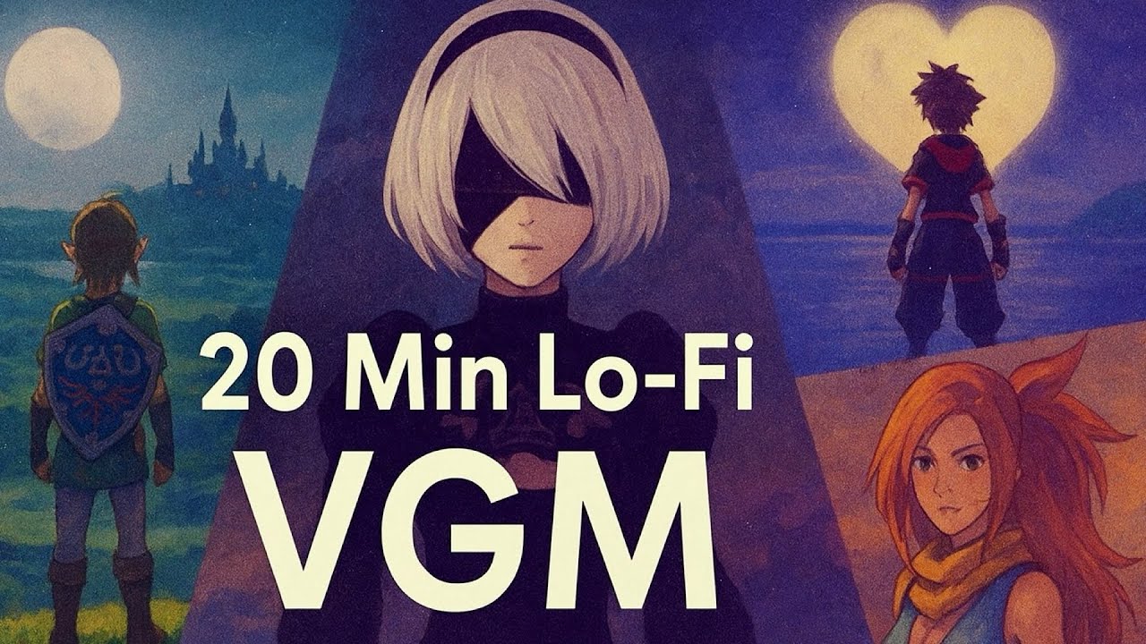 Zelda, Nier & JRPG Lofi 🌙 Study • Nostalgia • Night Chill - YouTube