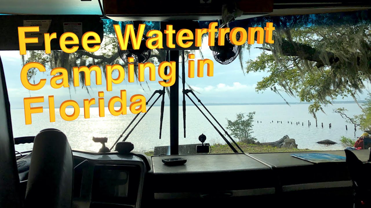 Free Waterfront RV Camping on the Florida Panhandle, Bayside WMA ...