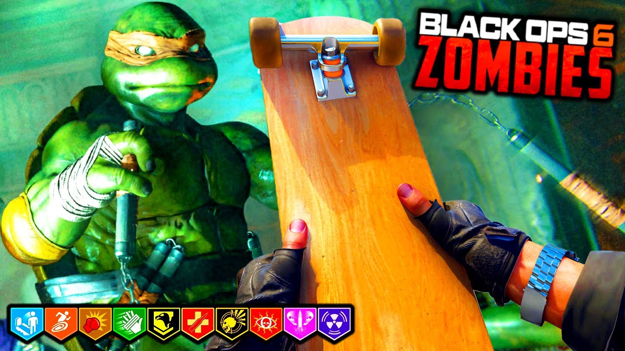 TMNT EVENT / THE TOMB ROUND 100 / CAMO GRINDING!!! | Call Of Duty Black ...