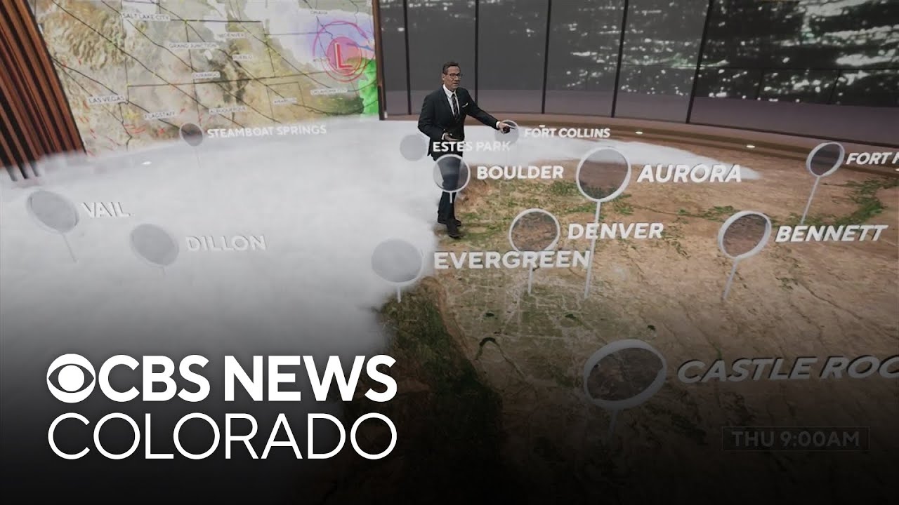 First Colorado Cold front of the year brings snow to the mountains with ...
